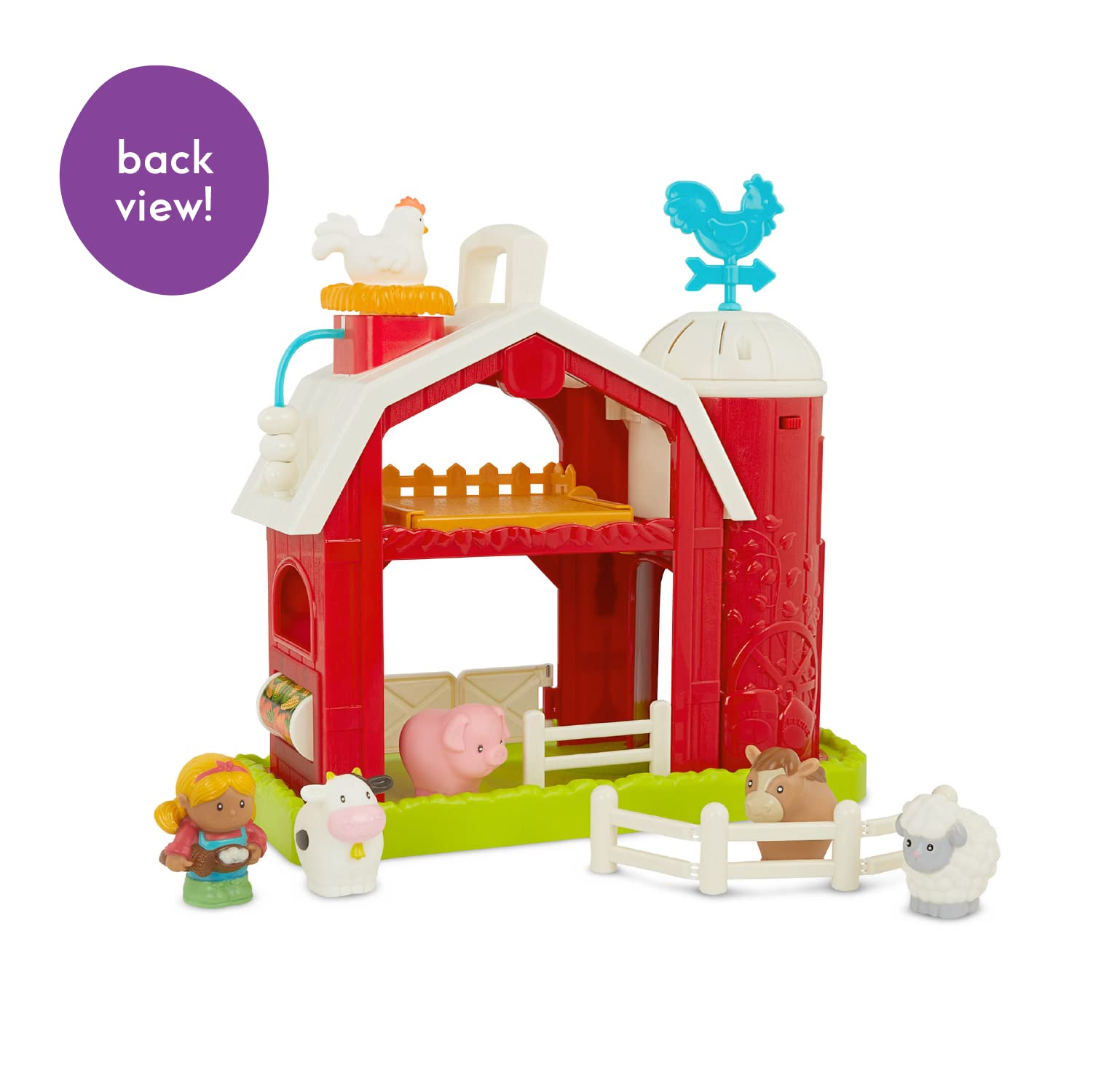 Buy Battat – Musical Barn Playset – Farm Toys – Plays Mary Had a Little ...