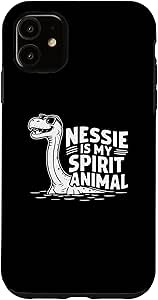 Amazon.com: iPhone 11 Loch Ness Monster, Cryptid Nessie Spirit Animal Case : Cell Phones ...