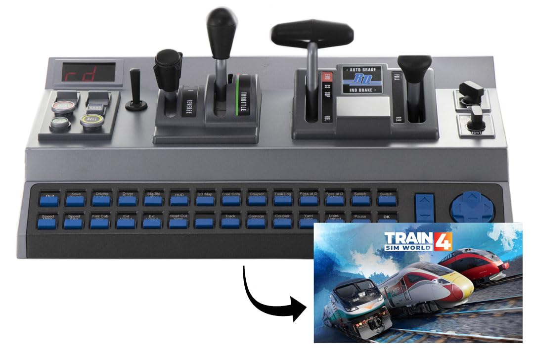 Raildriver Cab Controller And Train Sim World 4 Video Games