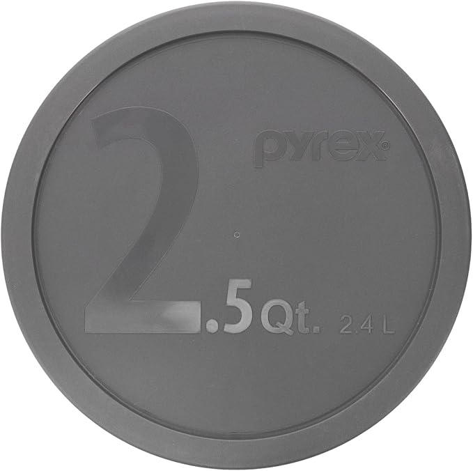 Pyrex 325-PC 2.5qt Puddle Gray Food Storage Replacement Lid - Made in ...