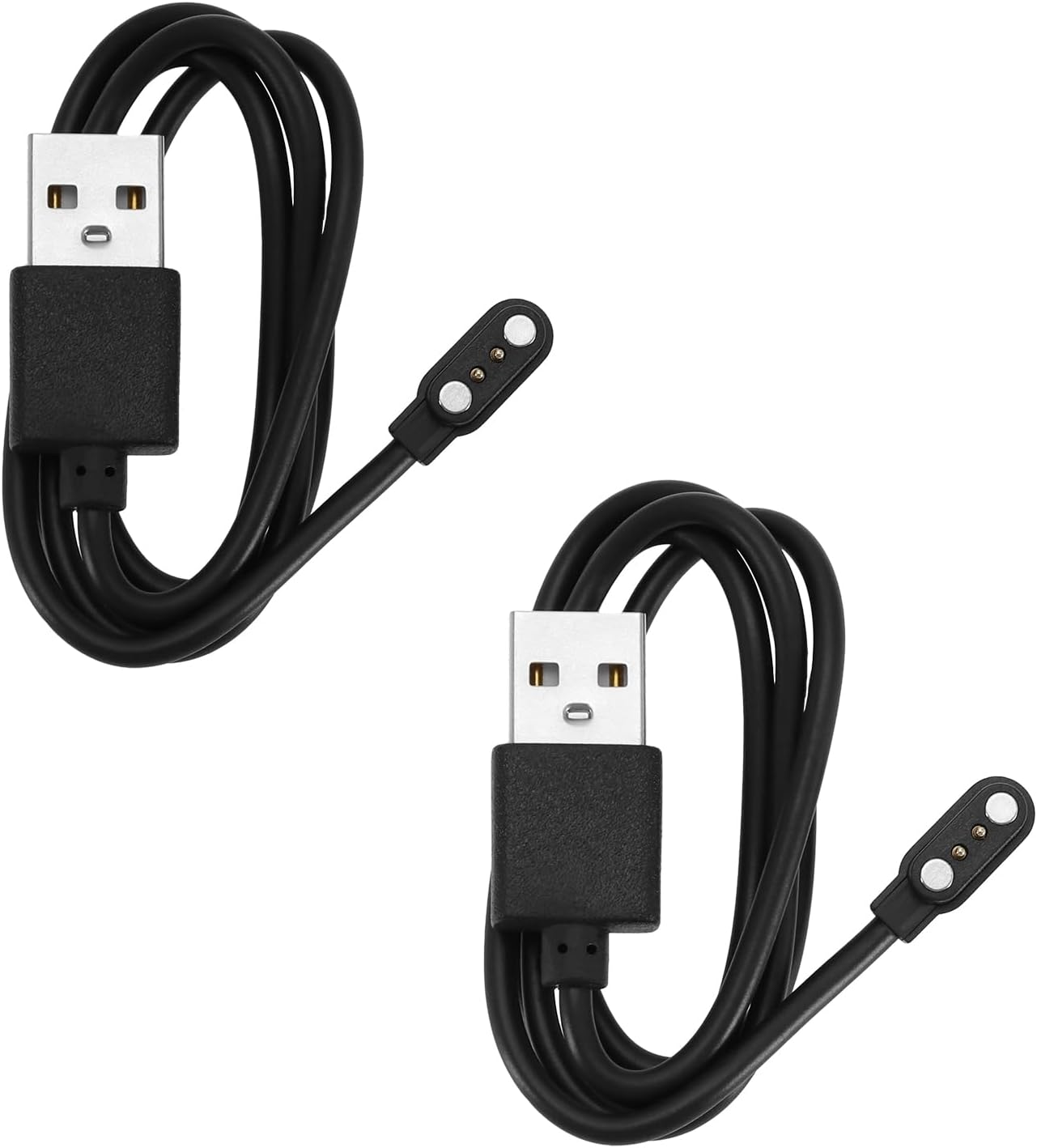 ECSiNG 2pcs Charging Cable Smart Watch Charging Cable USB Magnetic ...