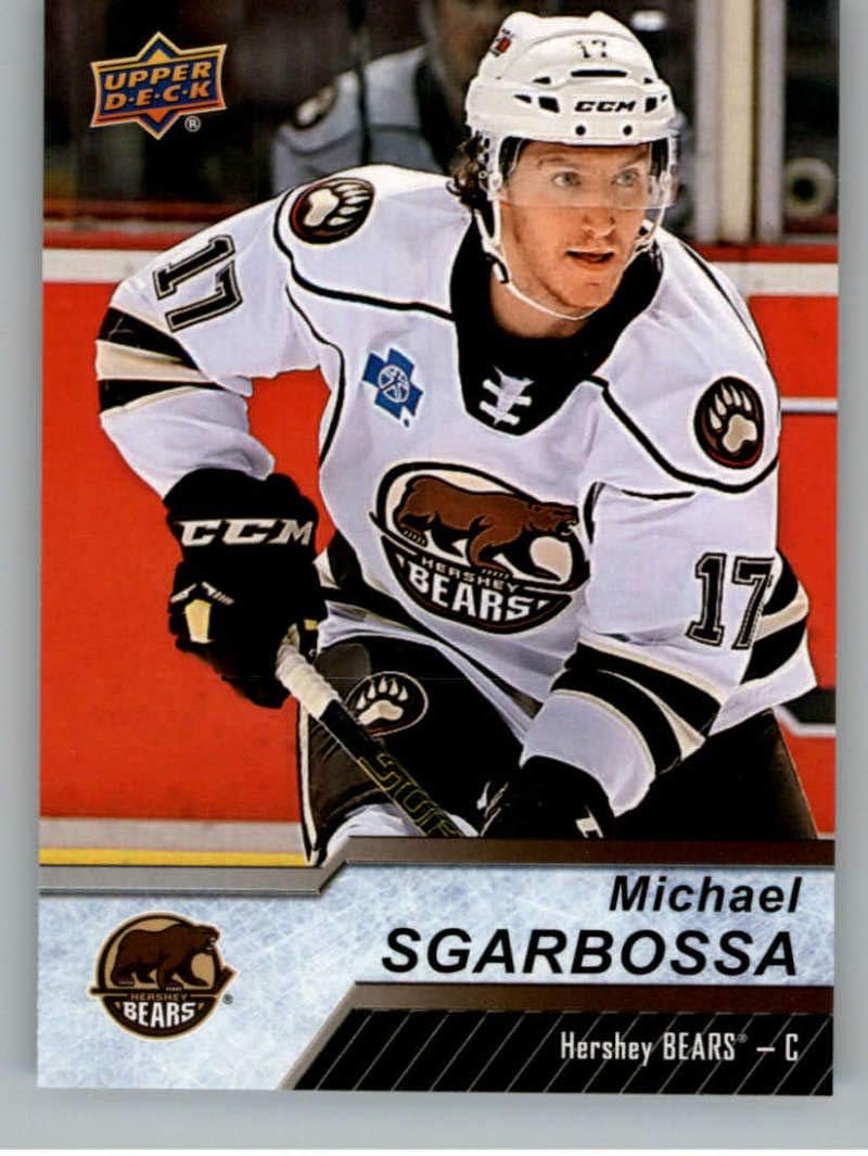 Amazon.com: 2018-19 Upper Deck AHL Hockey #48 Michael Sgarbossa Hershey ...