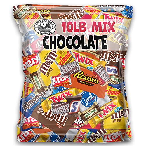 Bundle Milk Chocolate Candy Mix, 10 Pound Variety Pack: TrueGether.com