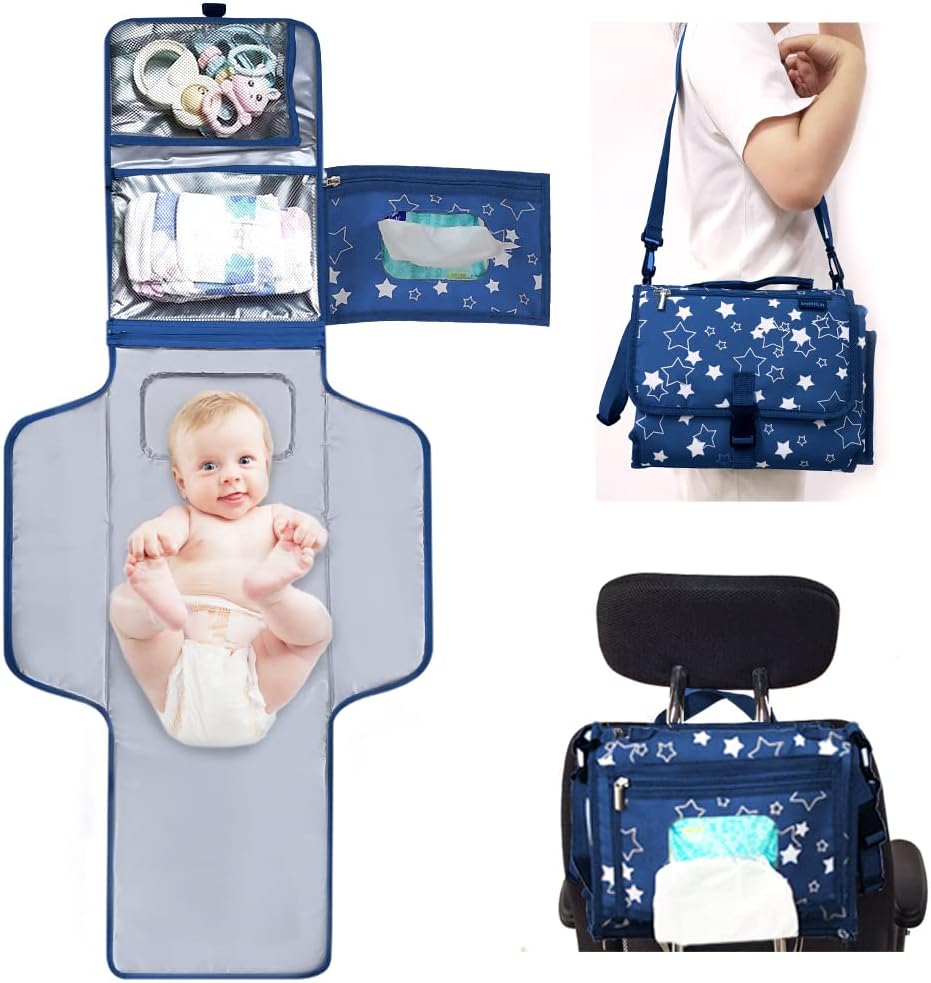 Amazon.com : Beanko Baby Portable Diaper Changing Station for Your Car ...