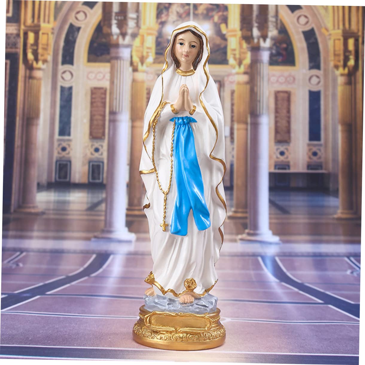 Estatua Realista De La Virgen María