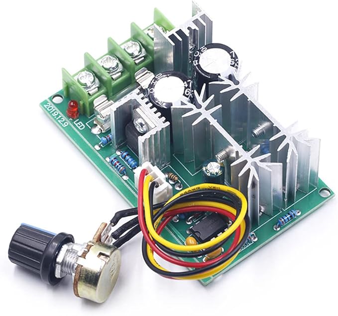 Amazon.com : DiGiYes DC Motor Controller 12V 24V 36V 48V 20A 1200W PWM ...