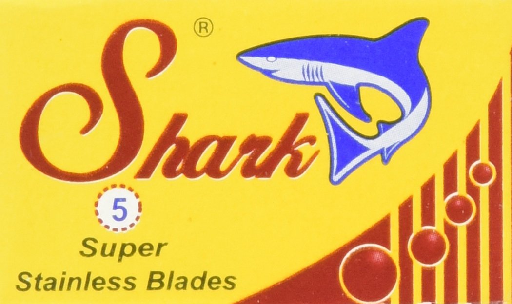 Amazon.com: 50 Shark Super Stainless Double Edge Safety Razor Blades ...