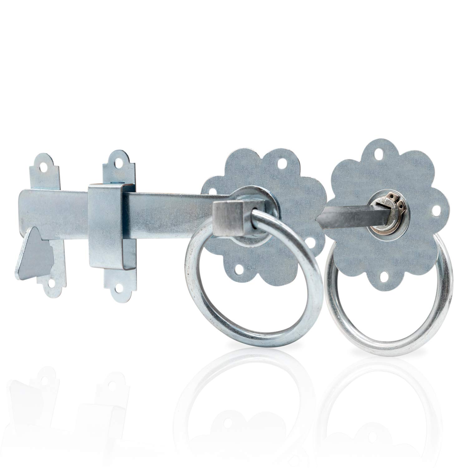 Buy XFORT Zinc Ring Gate Latch, Garden Gate Latch, Door Catch, Gate ...