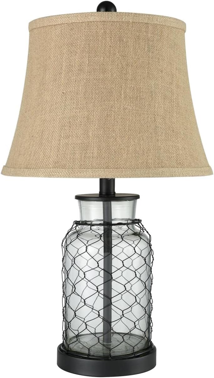 OK LIGHTING OK-4171M Lamps , Brown - Table Lamps - Amazon.com