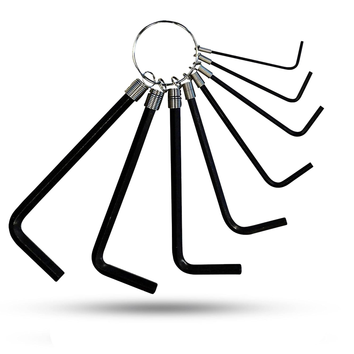 Hillgrove HGCM563M1 8Pcs Full Hex Allen Key Kit Spanner Goti Wrench L ...