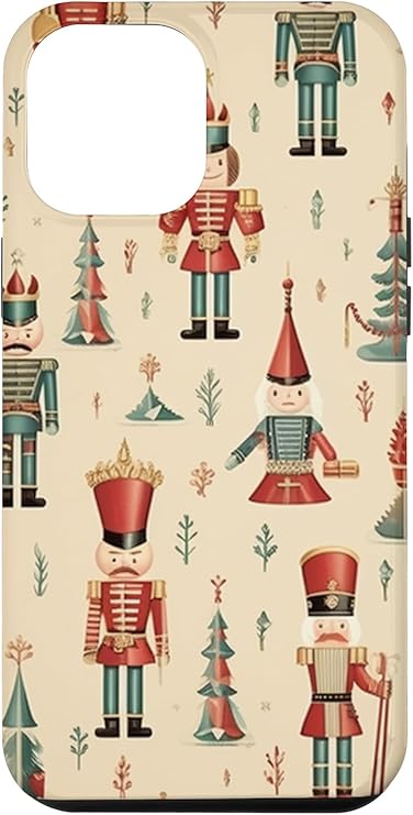 Amazon.com: iPhone 14 Pro Max Cute Vintage Holiday Xmas Christmas ...