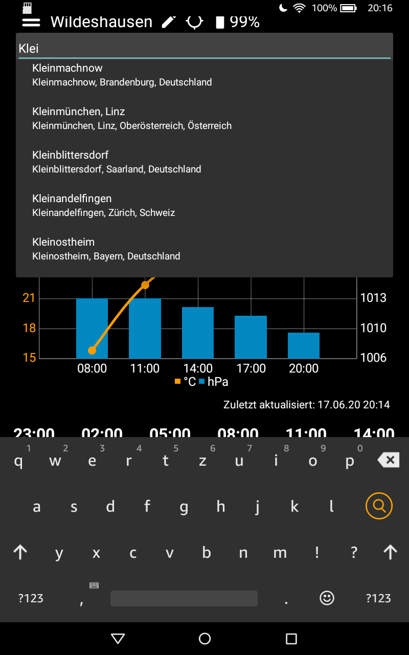 WhatWeather - Weather Station ad-free:Amazon.fr:Appstore for Android