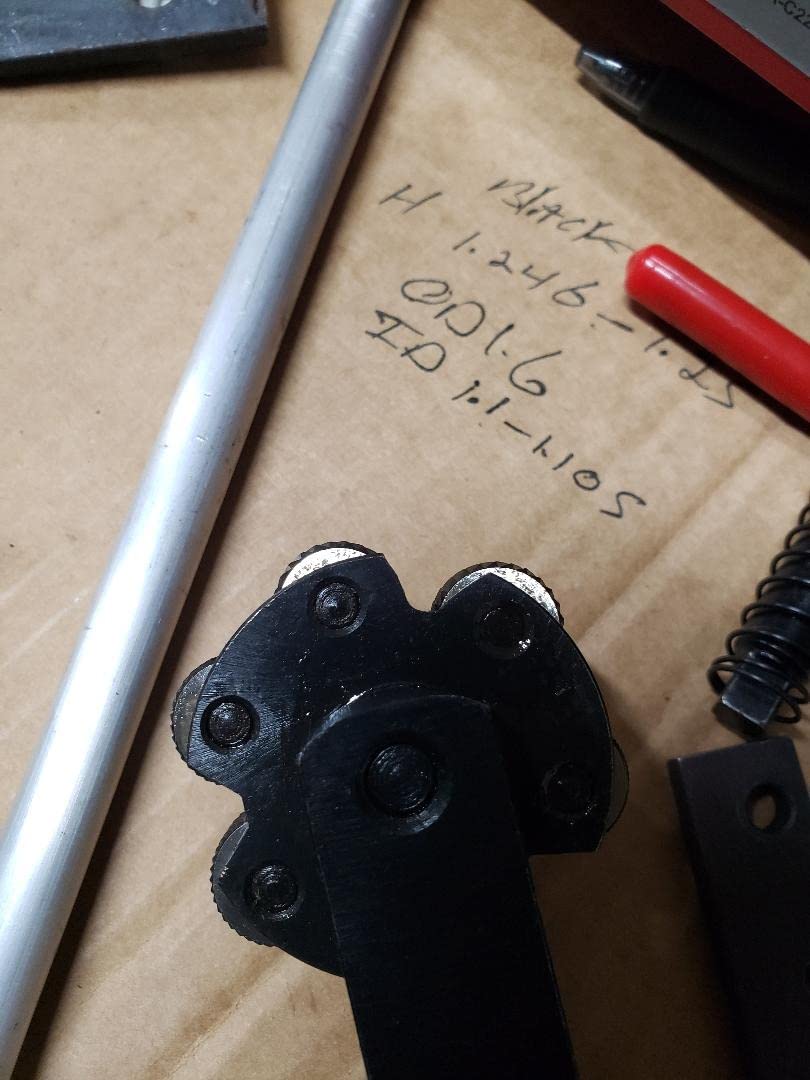 $8/mo - Finance 6 Knurls Rotating Head Knurling Tool -Multi Knurl Pitch ...