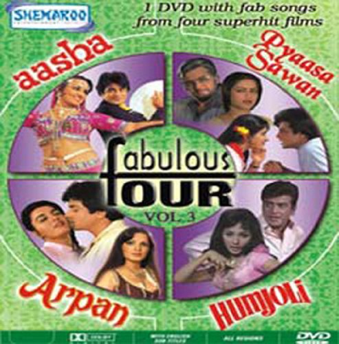 Amazon.com: Fabulous four vol 3-Aasha,Pyaasa sawan, Arpan, Humjoli ...