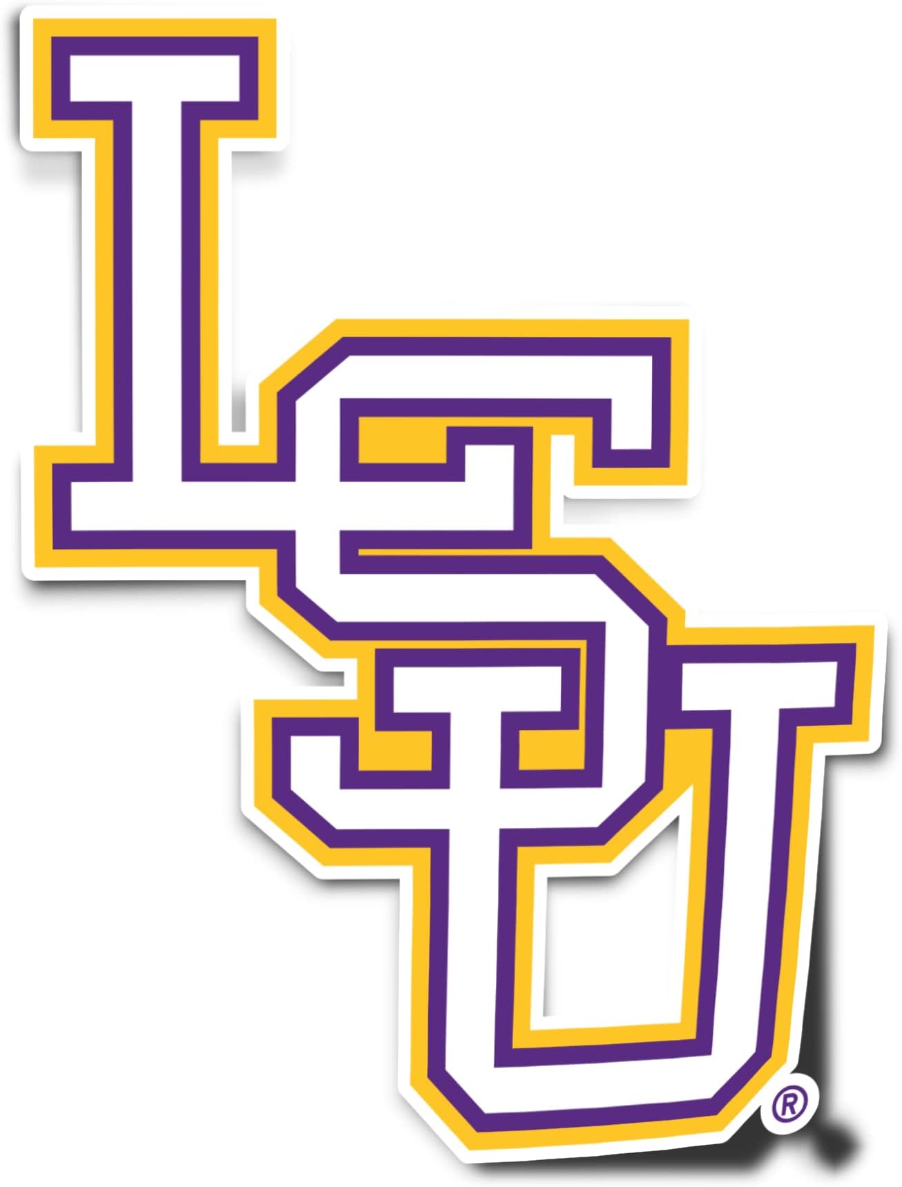 Amazon.com: Craftique LSU Decal (LSU TIGER EYE DECAL (3",4",6",12"), 3 ...