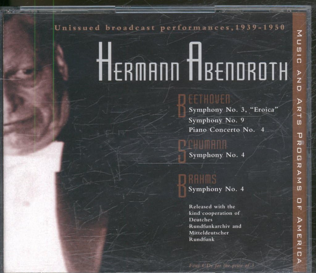 LUDWIG VAN BEETHOVEN / JOHANNES - Hermann Abendroth: Unissued Broadcast ...