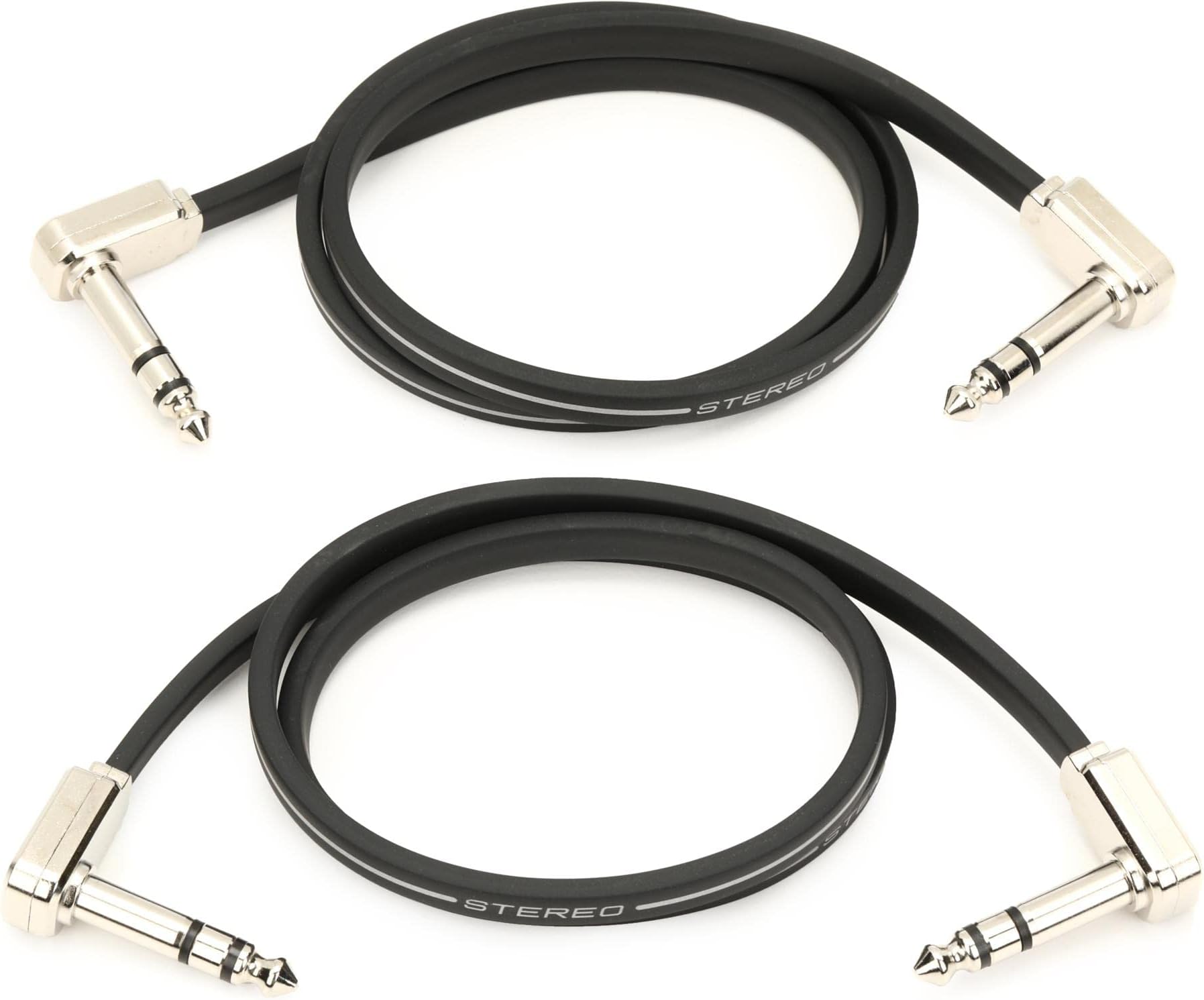EBS PCF-DLS28 Deluxe Flat Patch Cable TRS Stereo - 28 cm : Amazon.co.uk: Musical Instruments & DJ