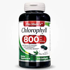 Amazon.com: FITO MEDIC'S Lab - Chlorophyll - Pure - 800 mg per Serving ...