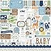 Amazon.com: Echo Park Paper Company Baby Boy Element sticker, blue ...