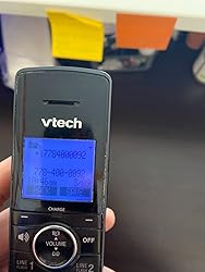 VTech DS6251-2 Dect_6.0 2-Handset 2-Line Landline Telephone, Black ...
