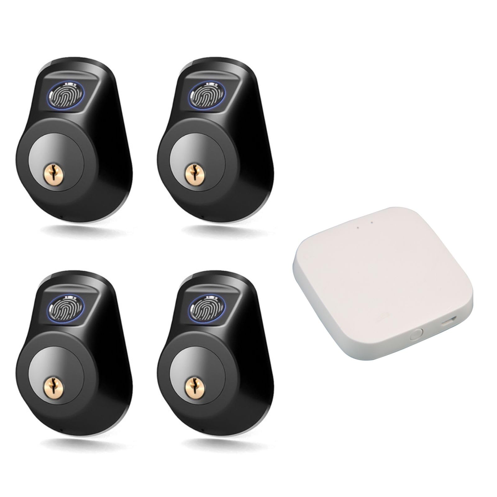 SEPOX® Unique & Universal 4in1 Keyless Entry Door Lock 4PCS, Smart ...