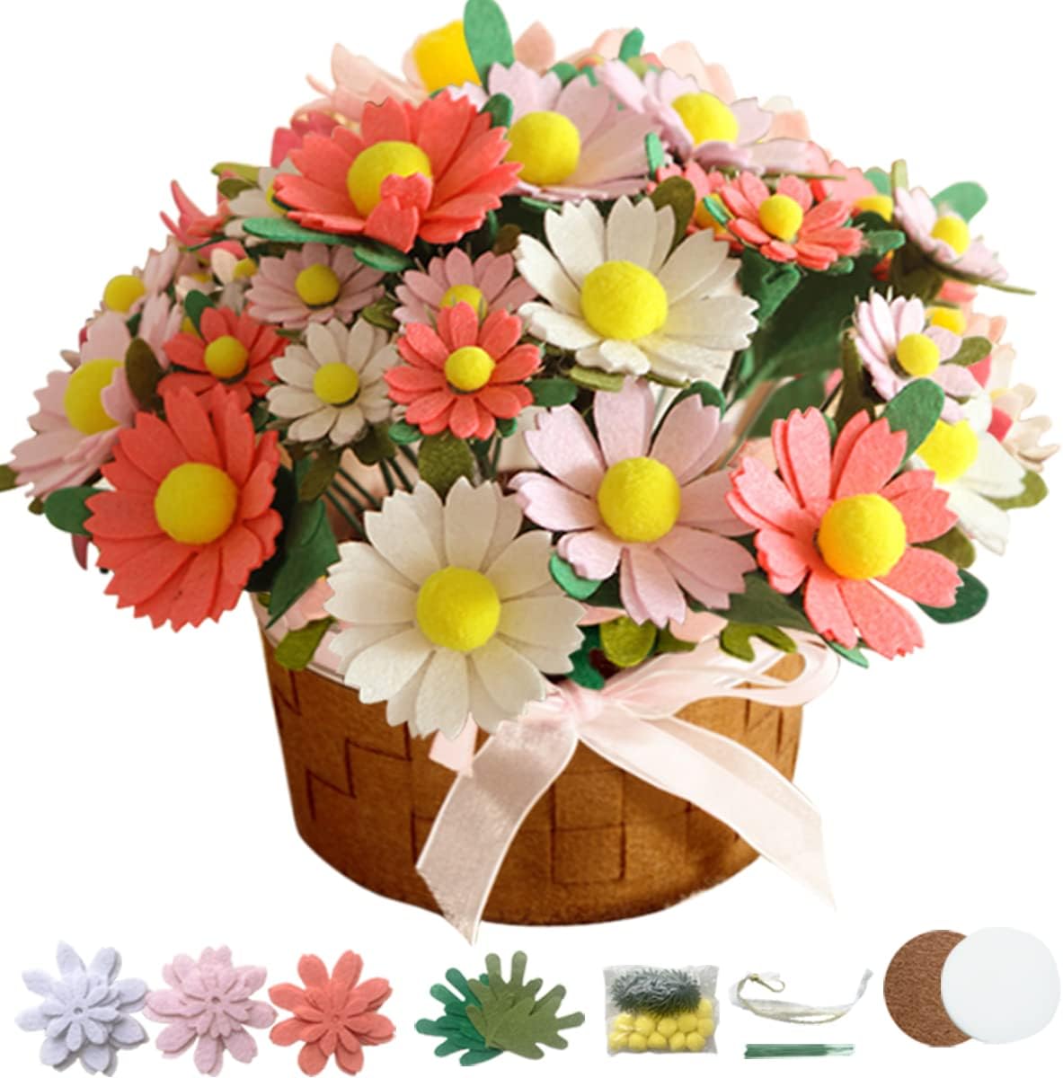 Amazon.com: DIY Flower Craft Kit for for Teens & Adults - Make ...