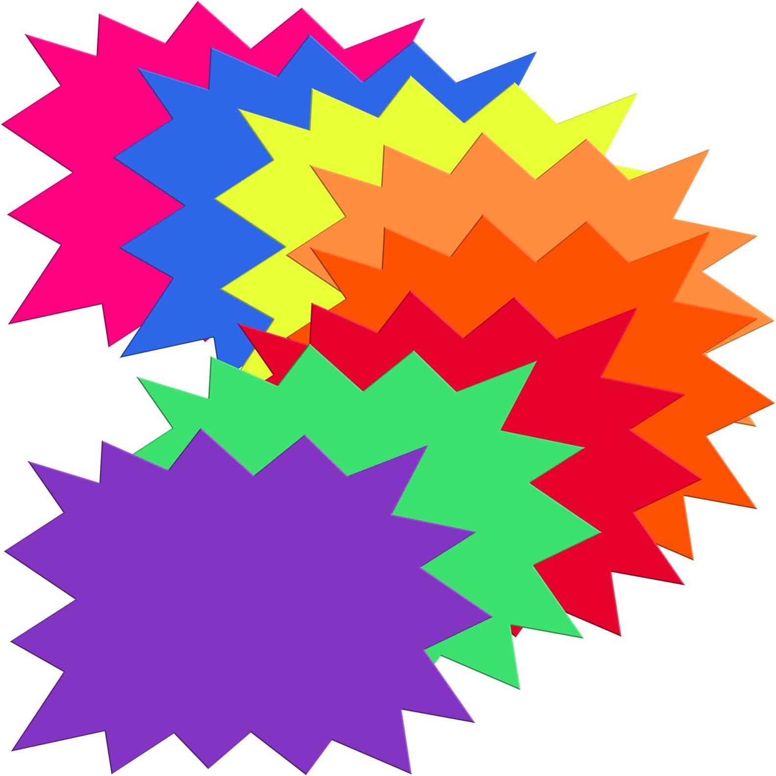 Amazon.com : 90 Pieces 5x6.6 Inch Yard Sale Price Stickers, Garage Sale ...