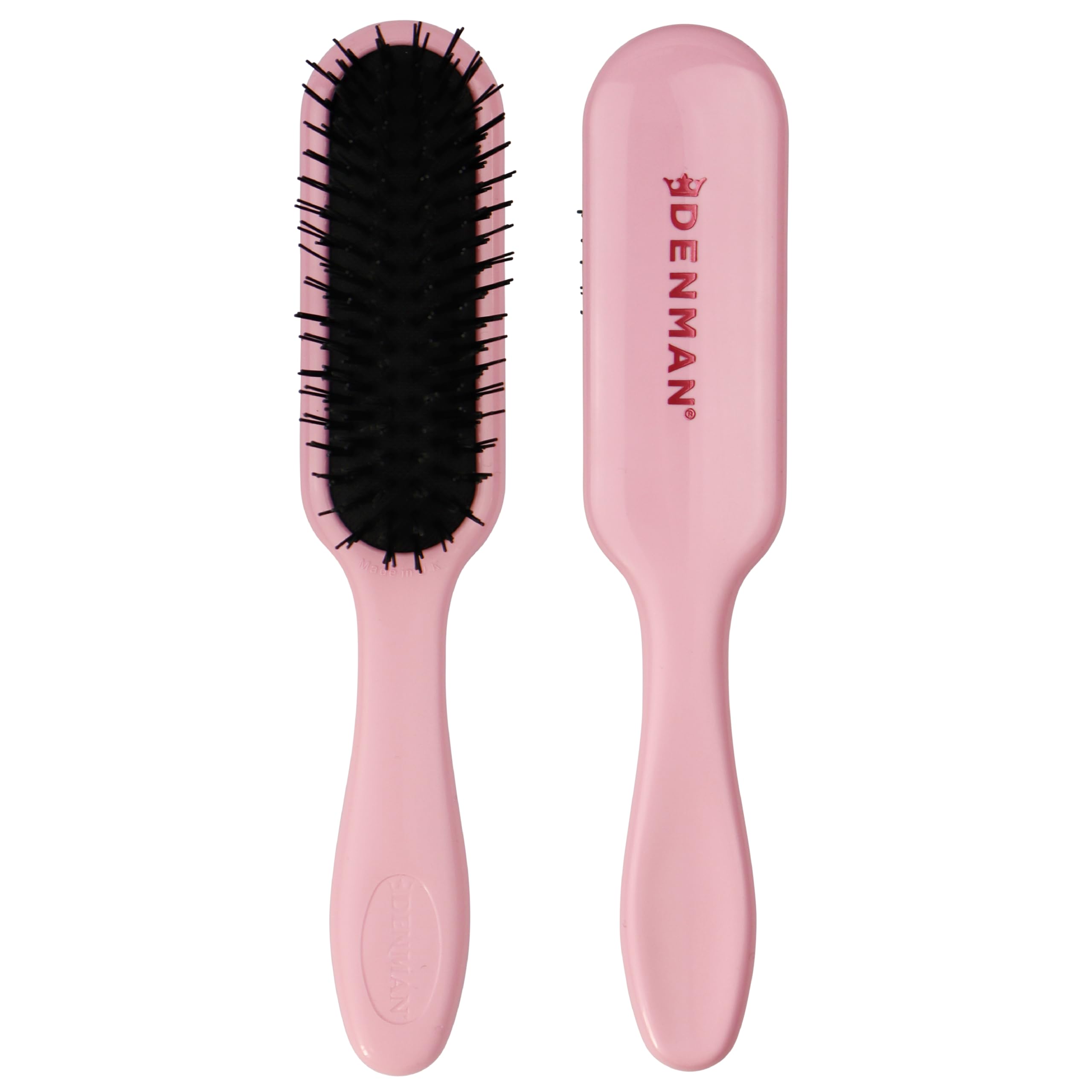 Snapklik.com : Denman Mini Detangler Hairbrush D90 Pink Crush - For ...