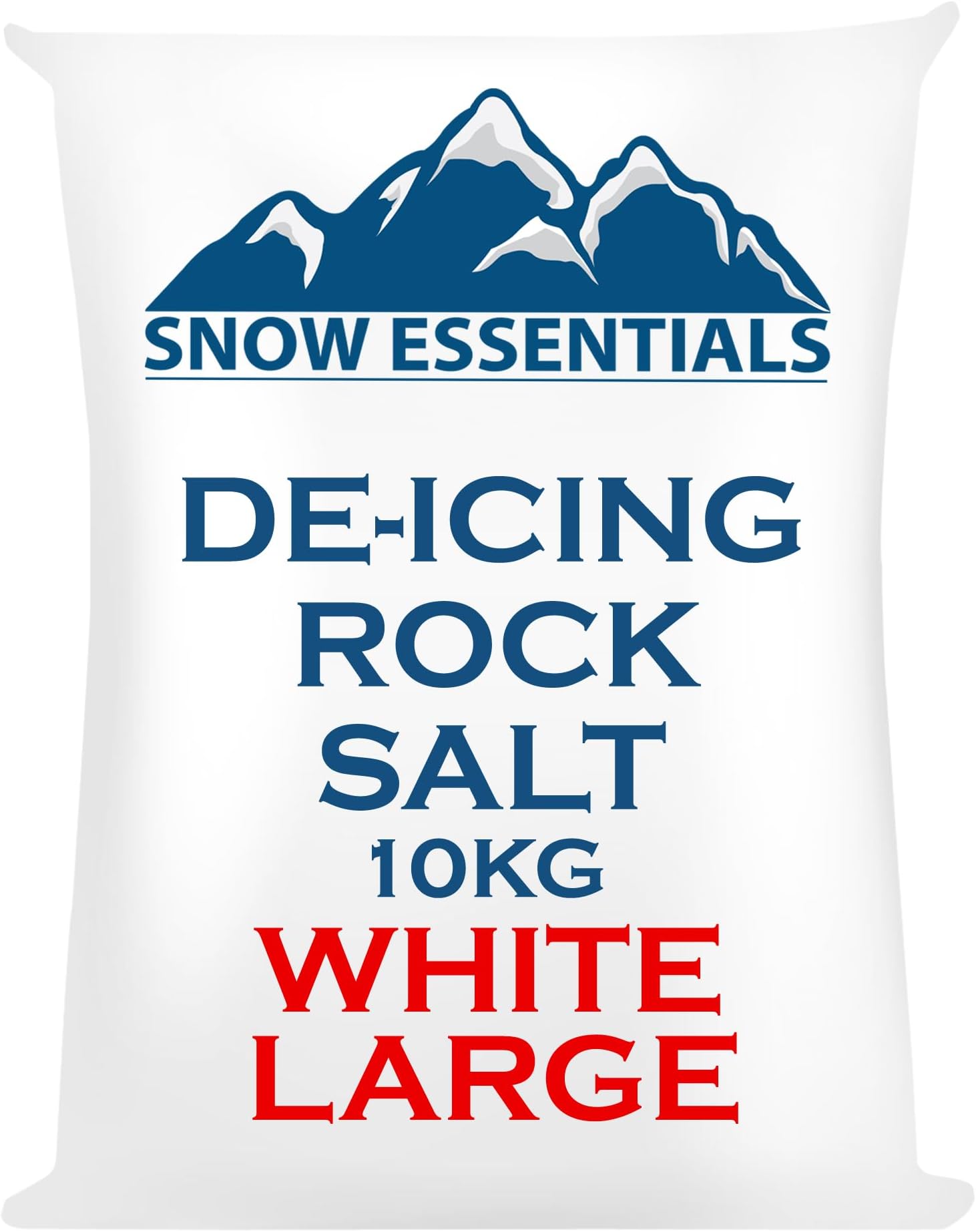 Hadley 25KG Bag White De-Icing Rock Salt for Keeping Driveways and ...