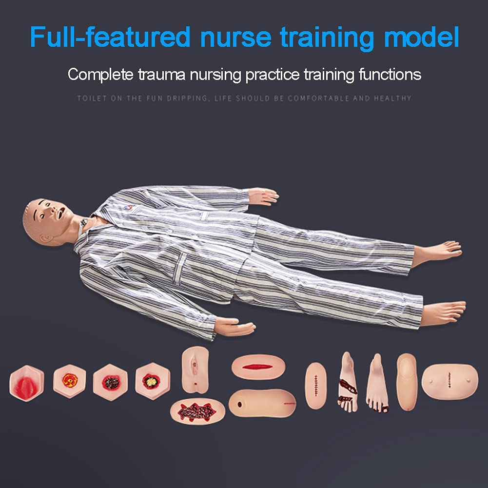 Ivqapp Cpr Simulator Training Model Kit Full Body Cpr First ...