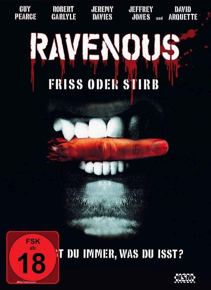 Ravenous - uncut (Blu-Ray+DVD) auf 500 limitiertes Mediabook Cover A ...