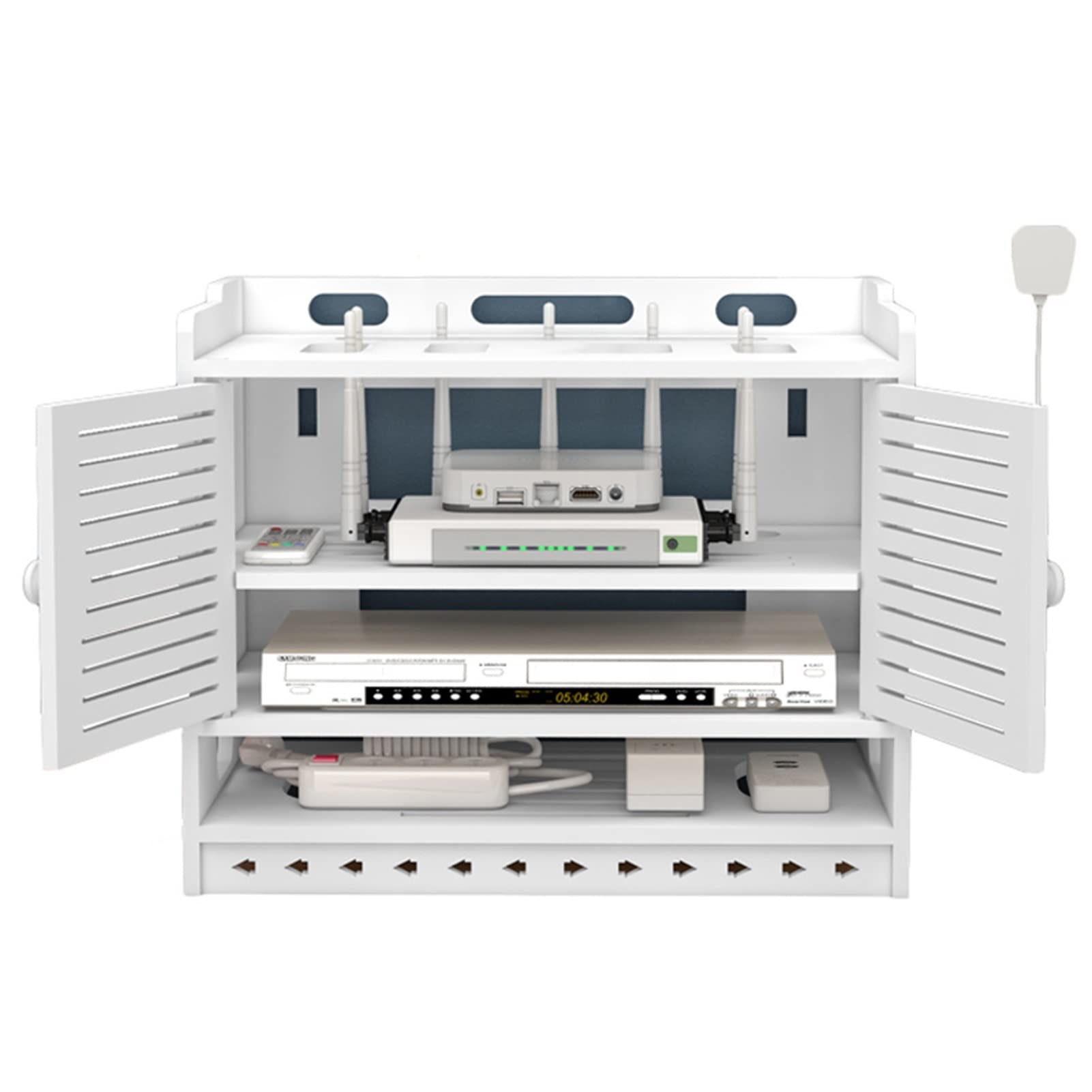 Amazon.com: 3 Layer WiFi Router Storage Box, Wireless Router Shelf ...