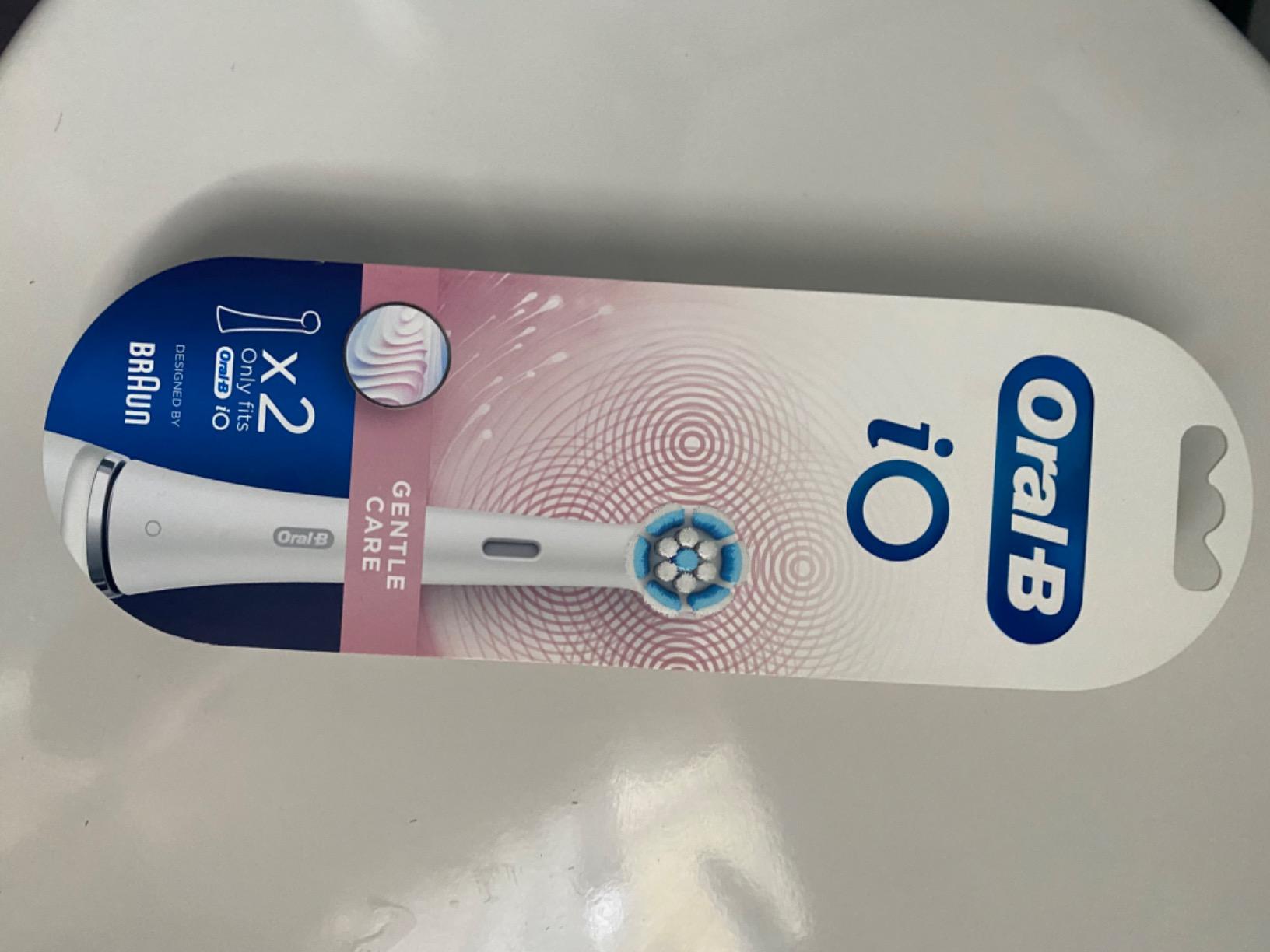 Oral-B iO Gentle Care Electric Toothbrush Head, Twisted & Angled ...