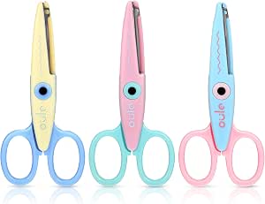 Amazon.com: 3pcs Zig Zag Scissors, Decorative Pattern Edge Craft ...