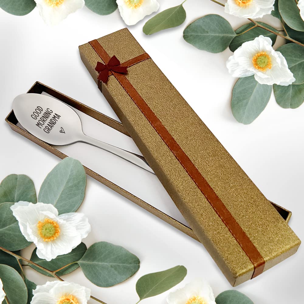 Best Granny Ever Gifts Nanny Spoon Gifts From Granddaughter Grandson ...