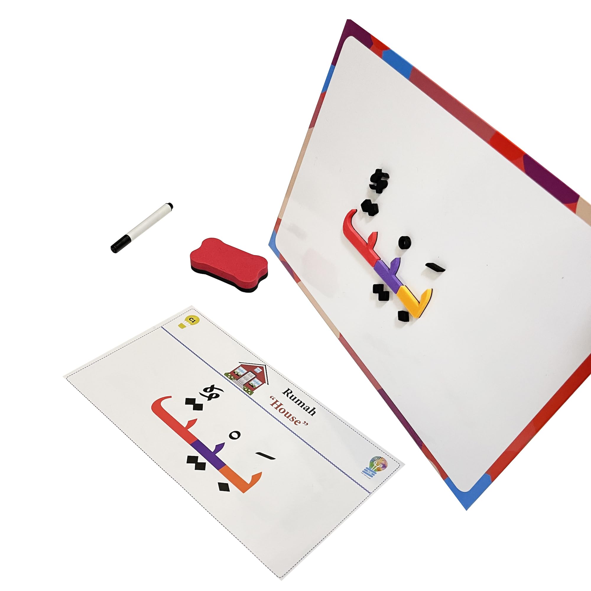 Snapklik.com : Magnetic Arabic Letters Kit 374 Pcs For Kids, Arabic ...