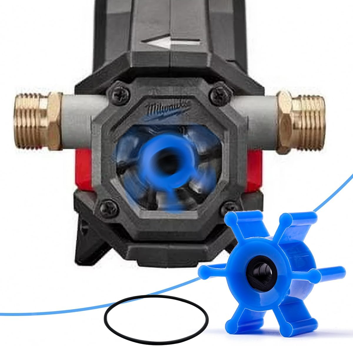 gtpartes Replacement Impeller compatible With Milwaukee M18 Transfer ...