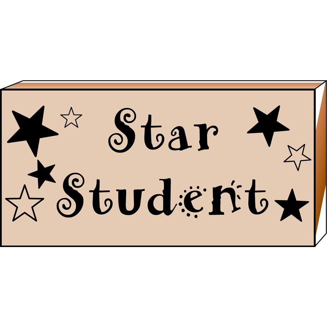 Star Student Black And White Clipart