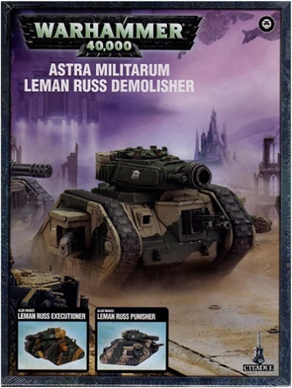 Amazon.com: 40K: Leman Russ Demolisher : Toys & Games
