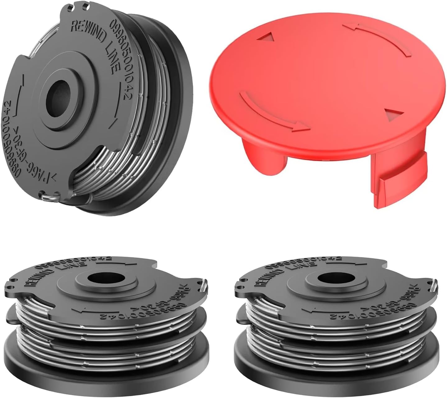 3 PACK Φ1.6mm 6m Strimmer Spool Line ，Nylon Strimmer Trimmer Spool Line ...