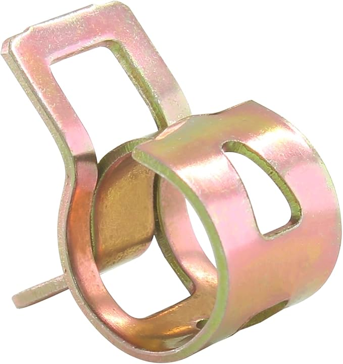 Amazon.com: Rierdge 60 Pcs 8mm ID Spring Band Type Clamps, 5/16" Fuel ...
