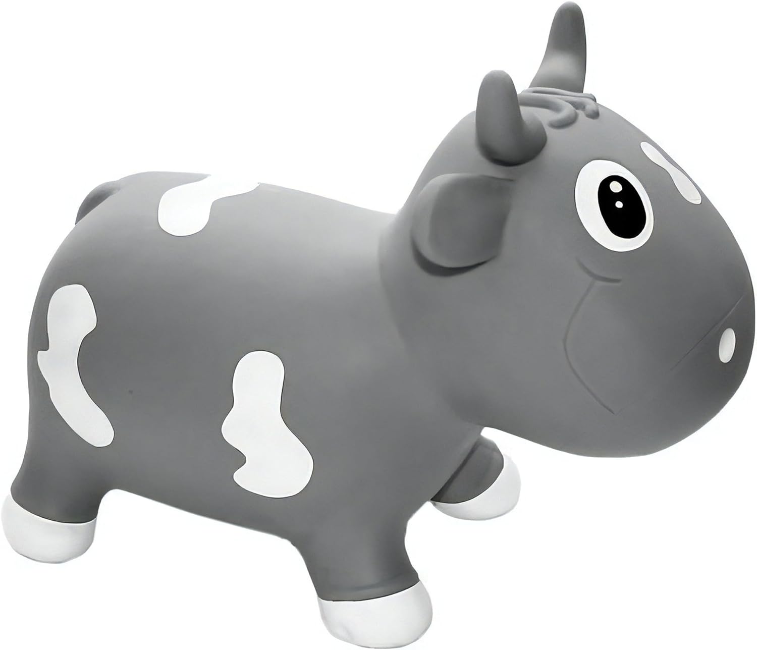 Amazon.com: Pop It Up: Kidzzfarm Bouncing Cow: Junior - Grey ...
