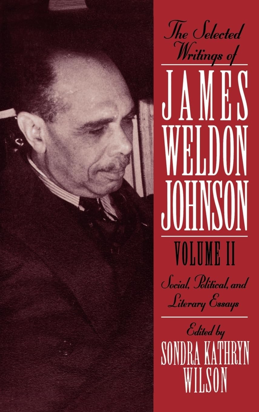 Amazon.com: The Selected Writings of James Weldon Johnson: Volume II ...