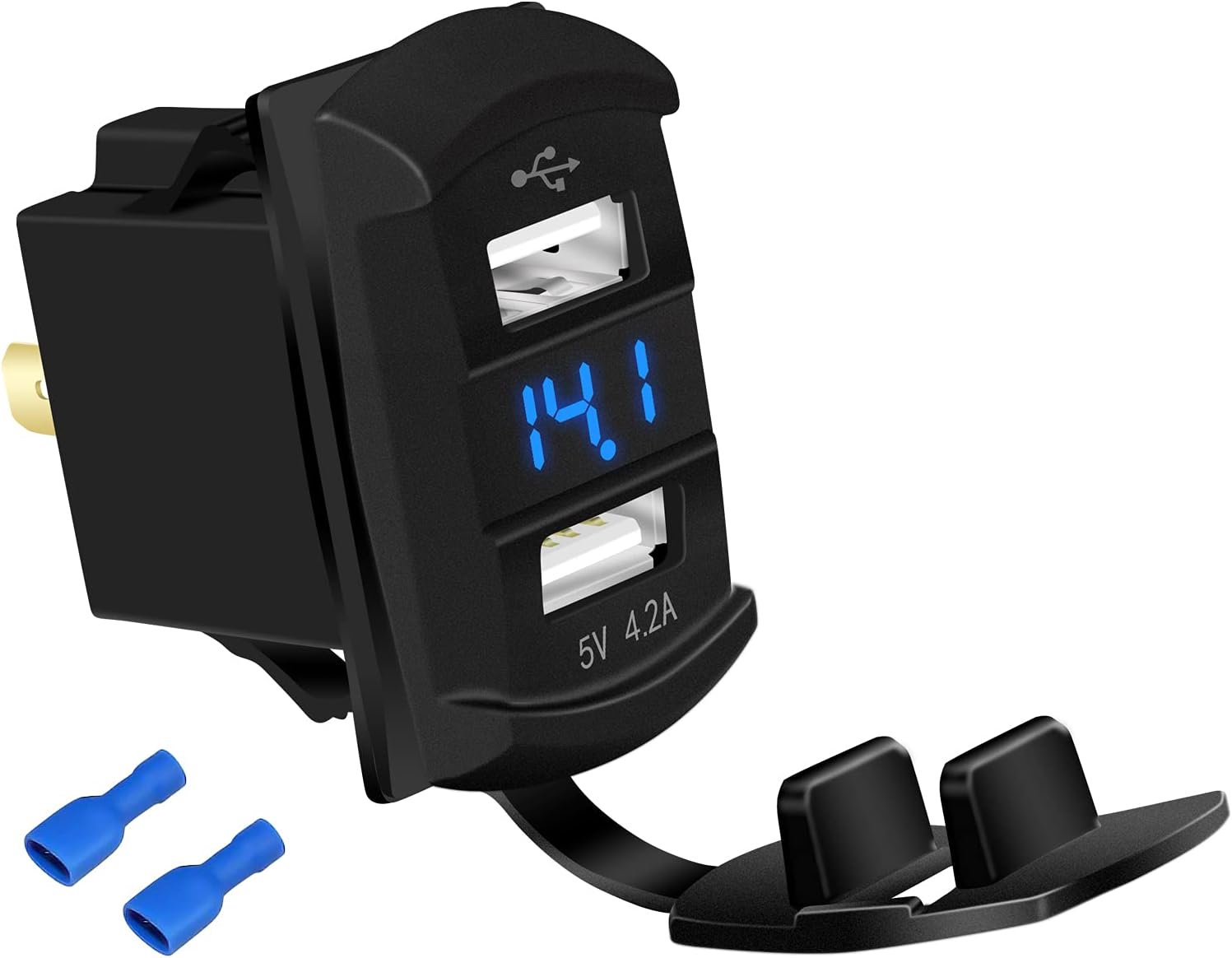 Amazon.com: Daiertek USB Rocker Switch 12V Waterproof USB C & QC 3.0 ...