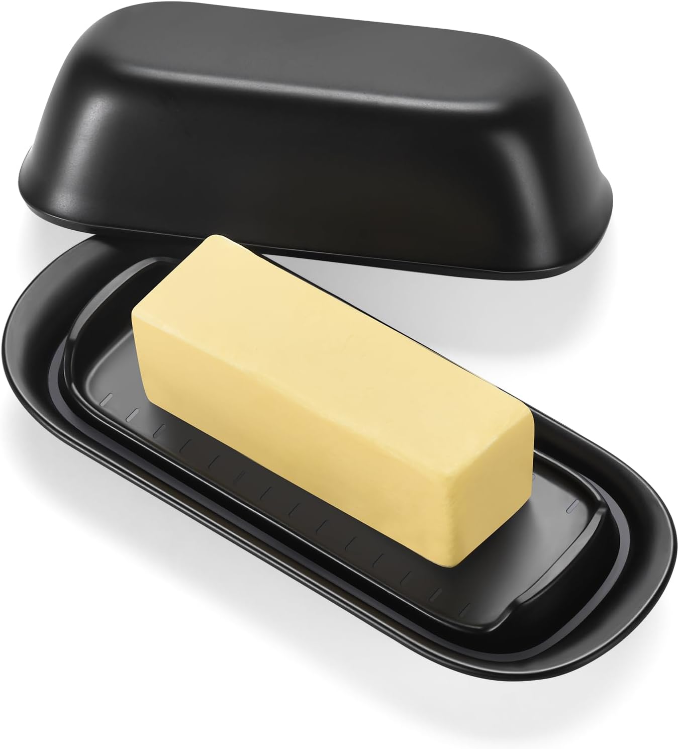 Amazon.com | Hekeieon Butter Dish with Lid, Butter Keeper, Easy Scoop ...