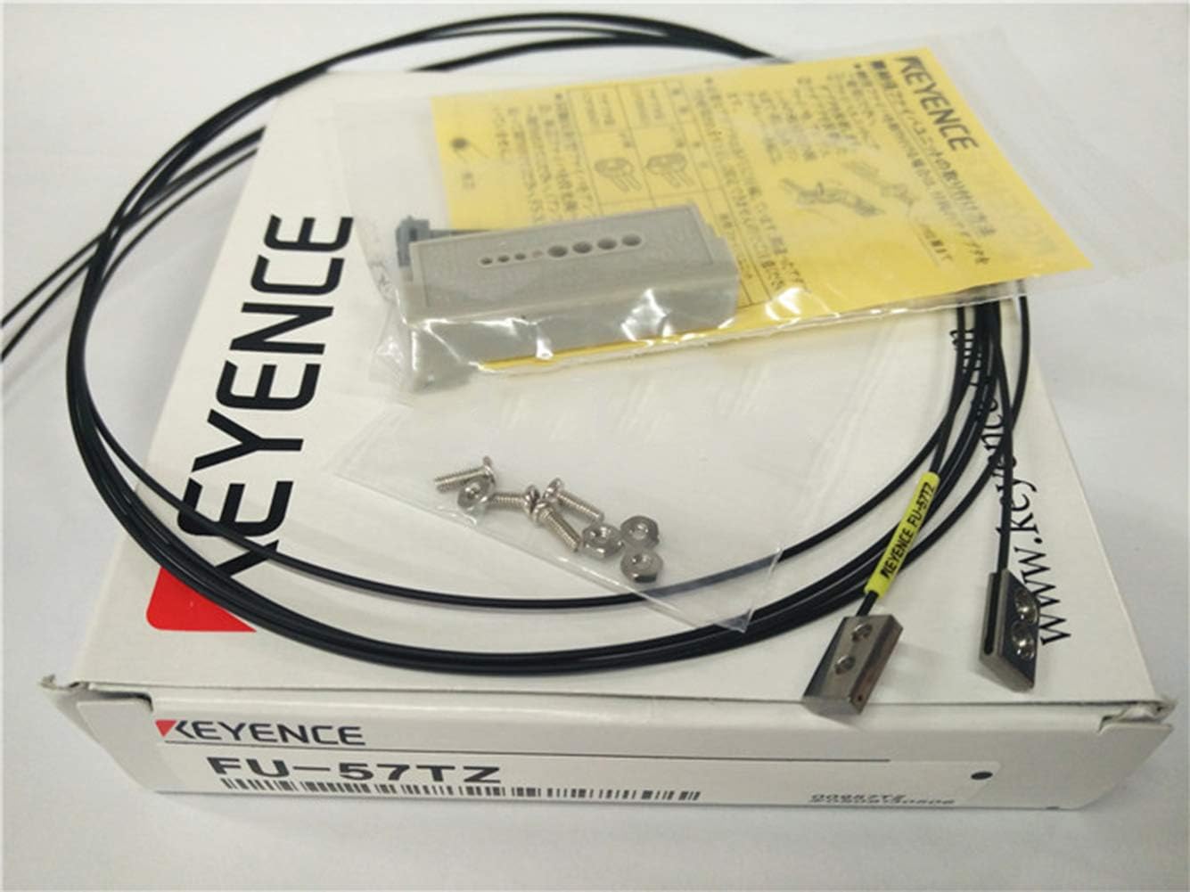Amazon.co.jp: シンプルファイバセンサ FU-57TZ ファイバユニット 透過型 : 産業・研究開発用品