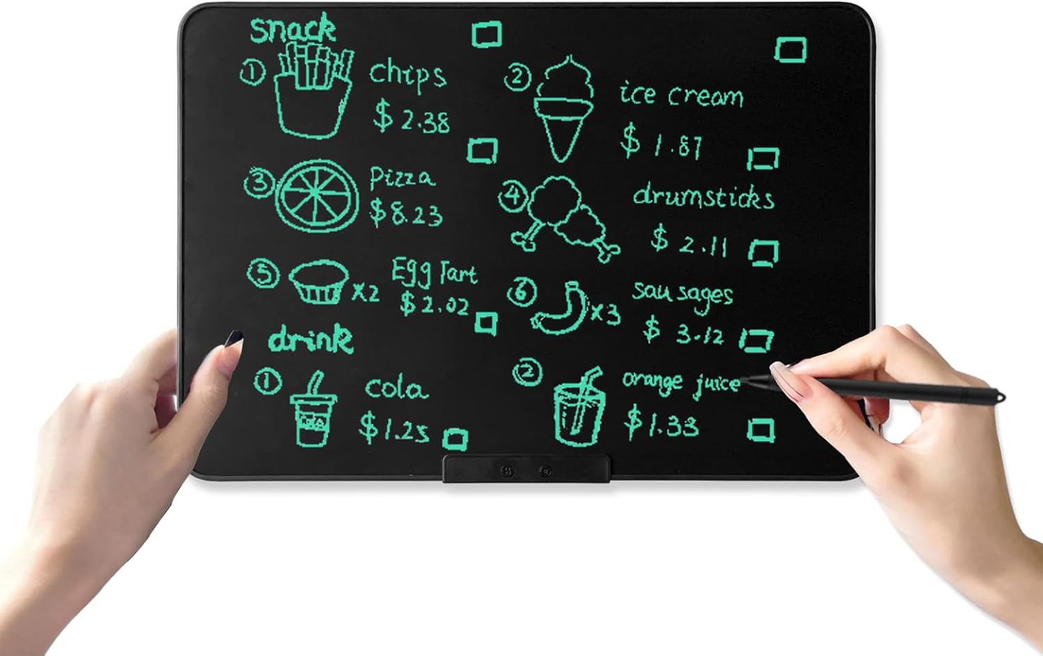 Amazon.com: Extra Large LCD Writing Tablet w 20.5 Inch Screen & 2 Pens ...