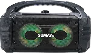 Caixa De Som Portátil Bluetooth Sunbox 50W Rms Sumay - SM-CSP1304 ...