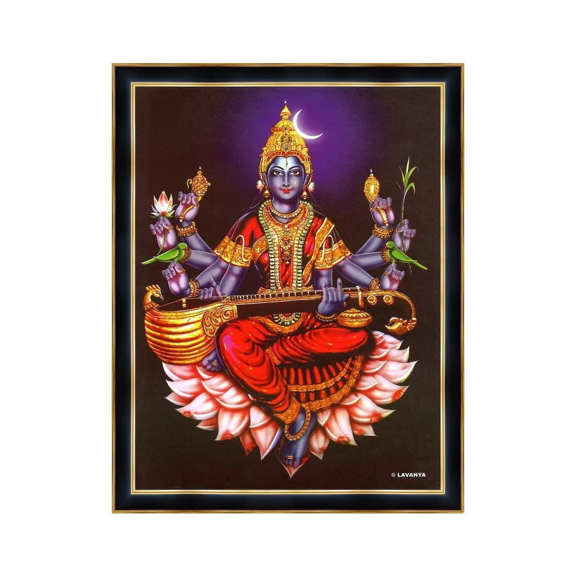7 Hills Store Sri Raja Shyamala Devi Photo Frame Sri | Desertcart INDIA