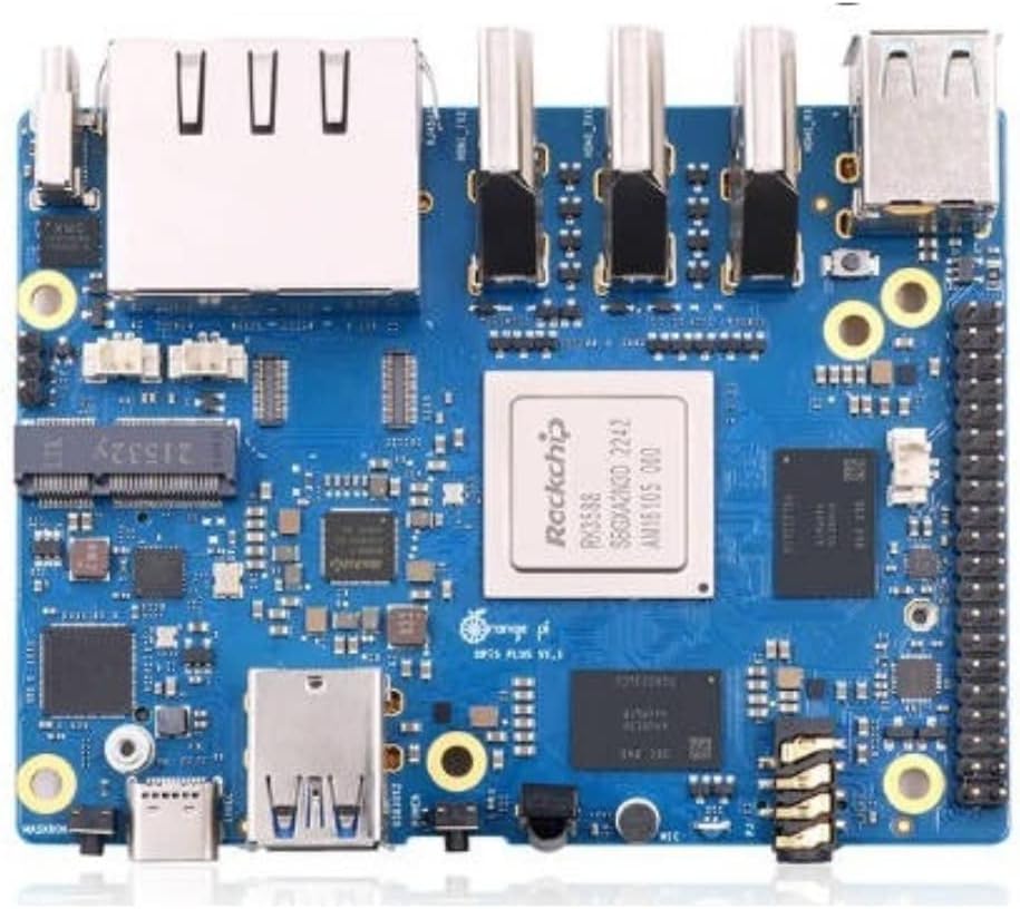 Amazon.com: Orange Pi 5 Plus 8GB RAM Single Board Computer RK3588 PCIE ...